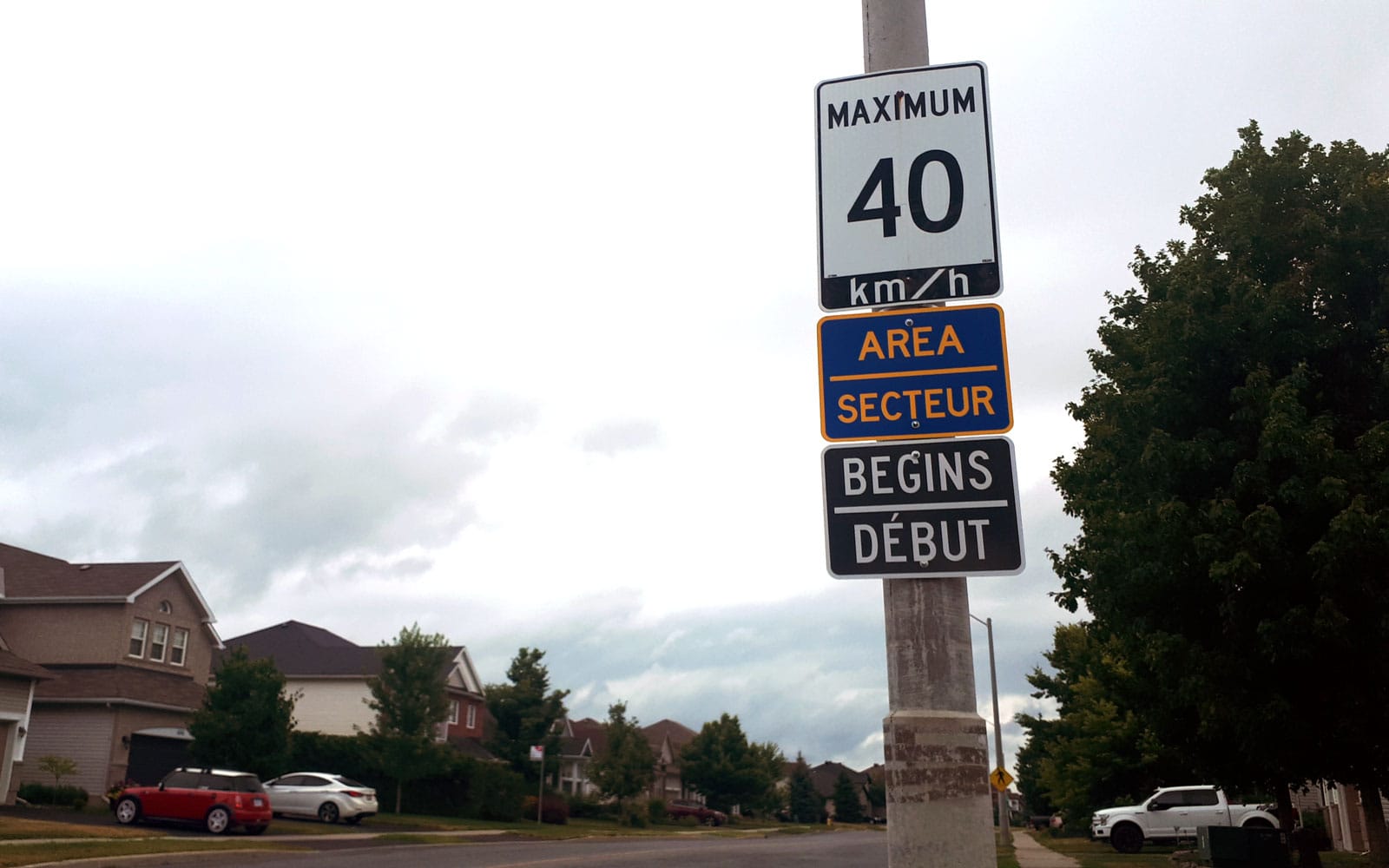 West Ridge area gets new Area Speed Limit signs - Glen Gower ...