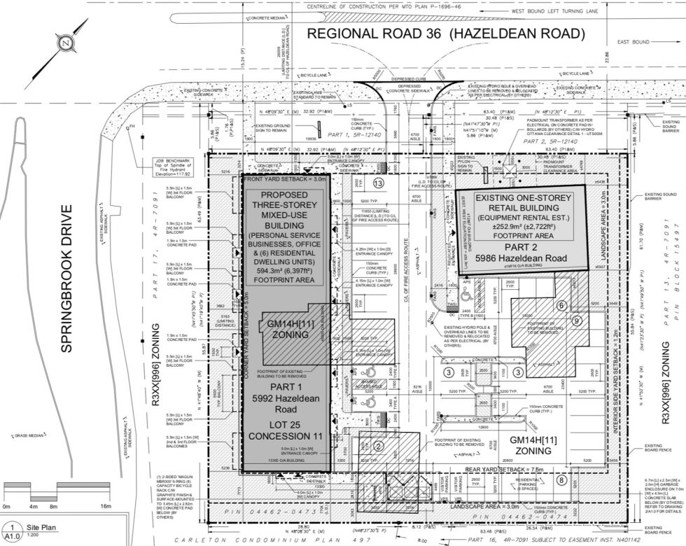 Mixed use building proposed for Hazeldean at Springbrook - Glen Gower ...