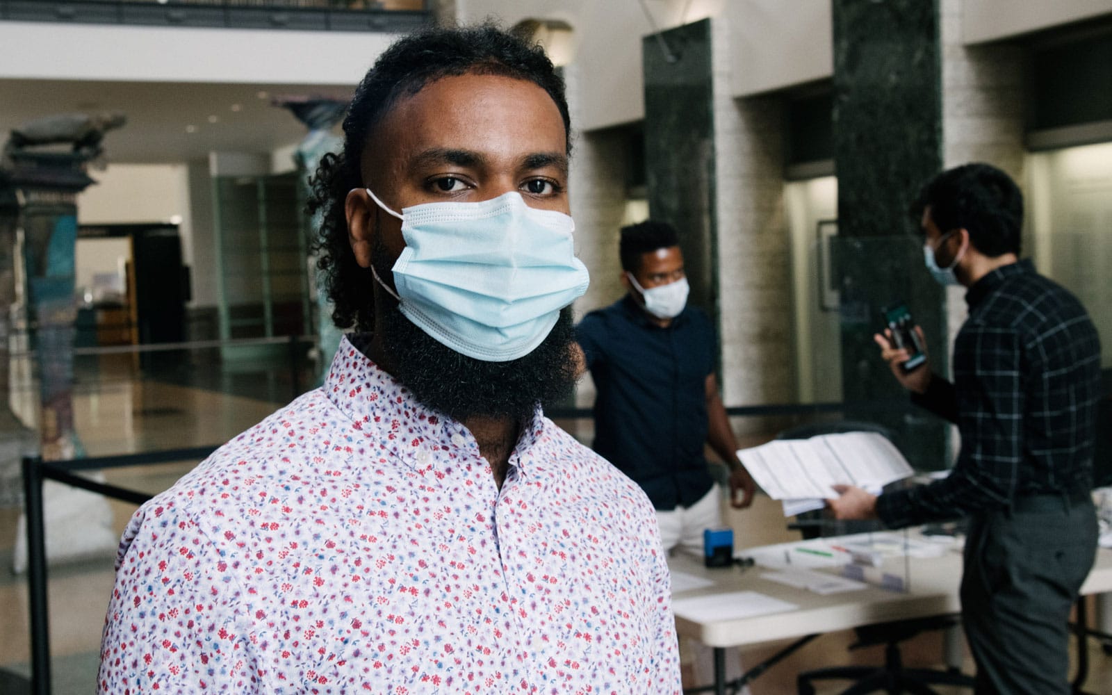 Masks mandatory in indoor public spaces through October, including ...