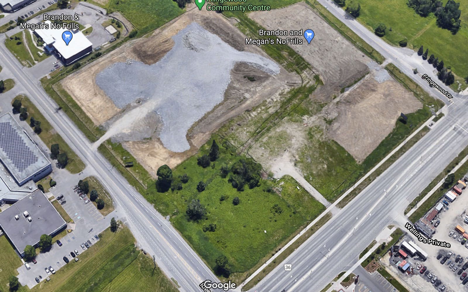 Revised site plan for commercial plaza at Hazeldean and Iber - Glen ...