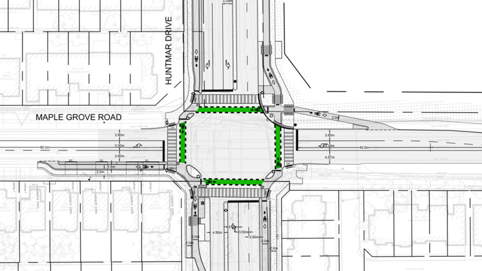 Huntmar/Maple Grove intersection will be upgraded in 2022 - Glen Gower ...