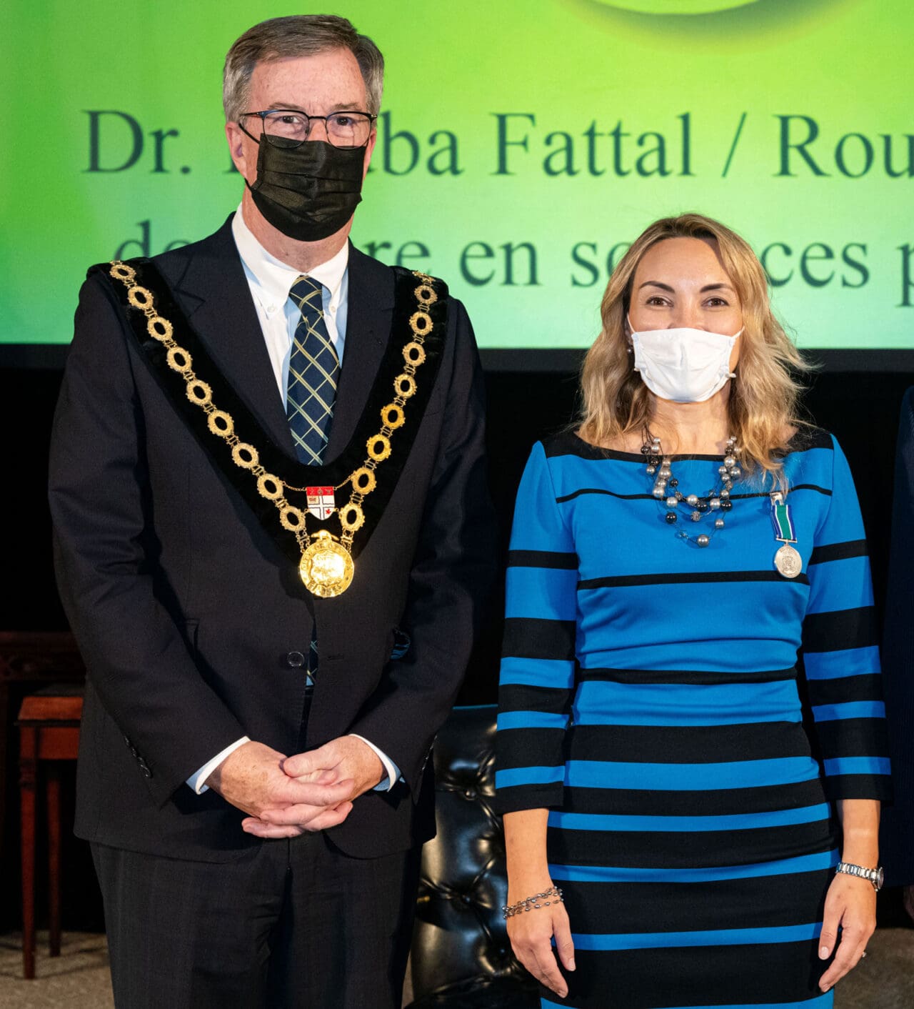 Celebrating Order of Ottawa recipients - Dr. Rouba Fattal and Pat Kelly ...