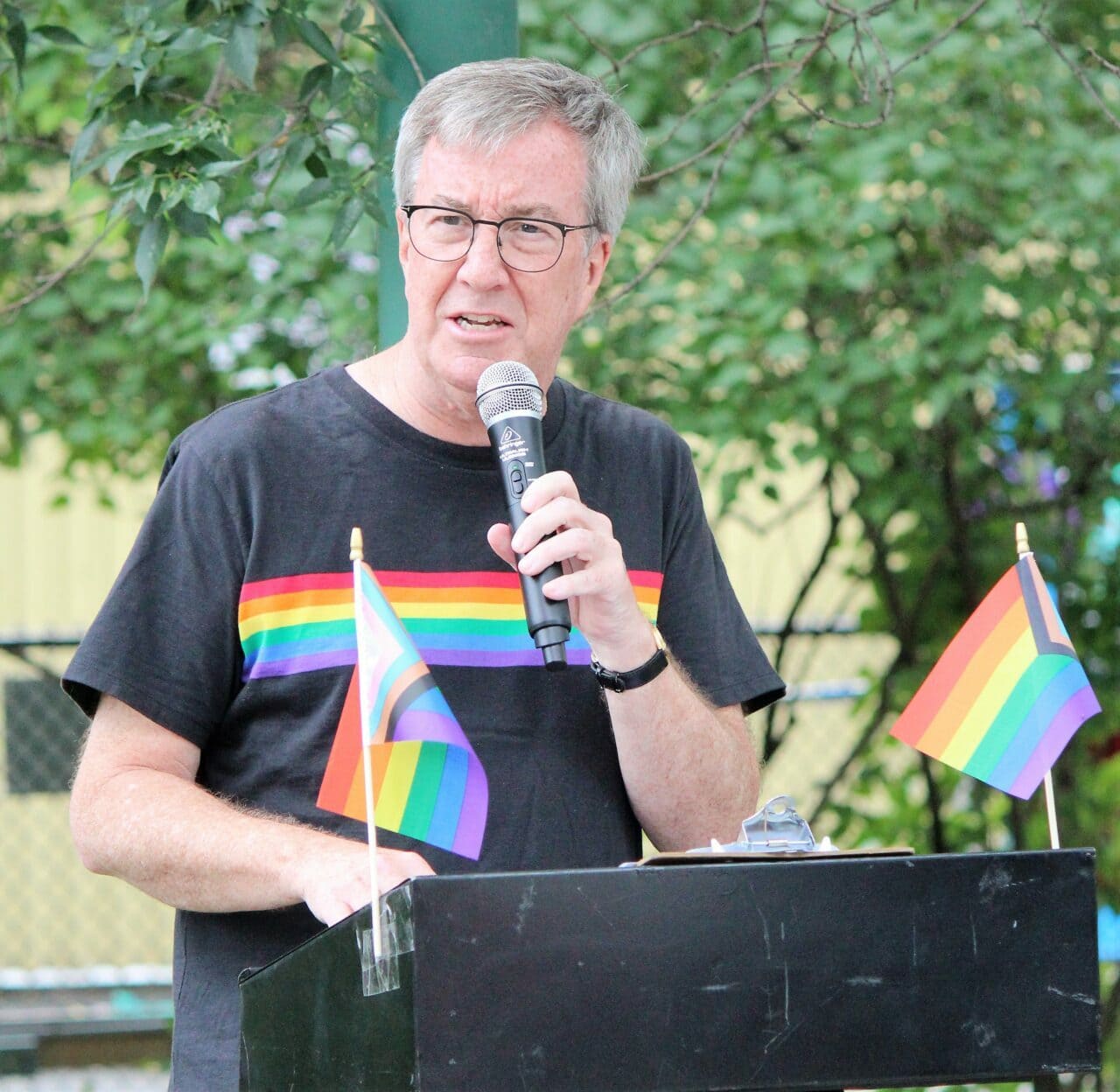 2022 Pride Week flag raising ceremony in Stittsville - Glen Gower ...