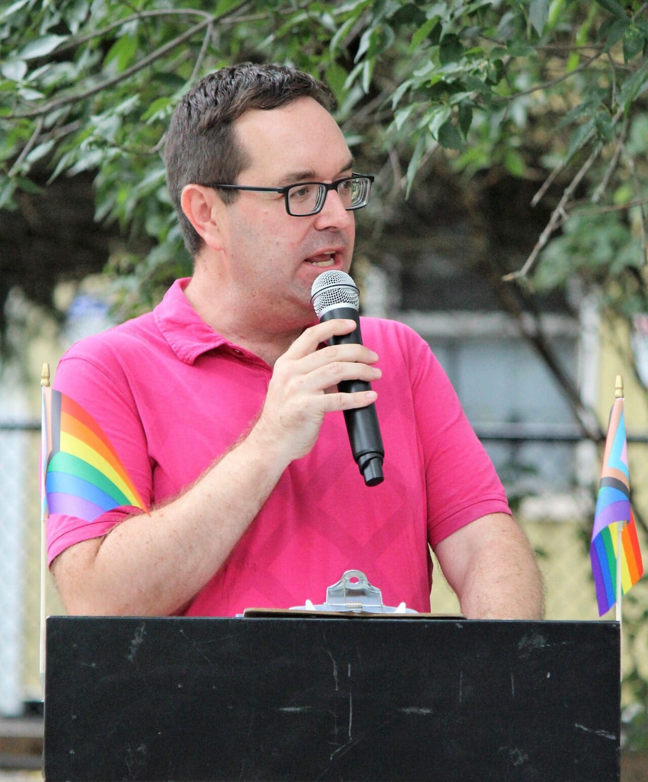 2022 Pride Week flag raising ceremony in Stittsville - Glen Gower ...