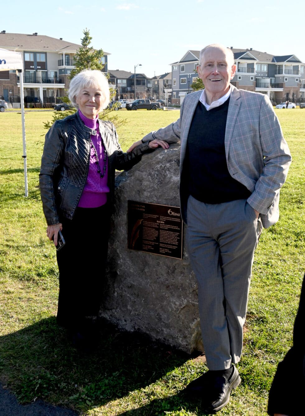 Official naming ceremony for Bob Mills Park - Glen Gower | Councillor ...