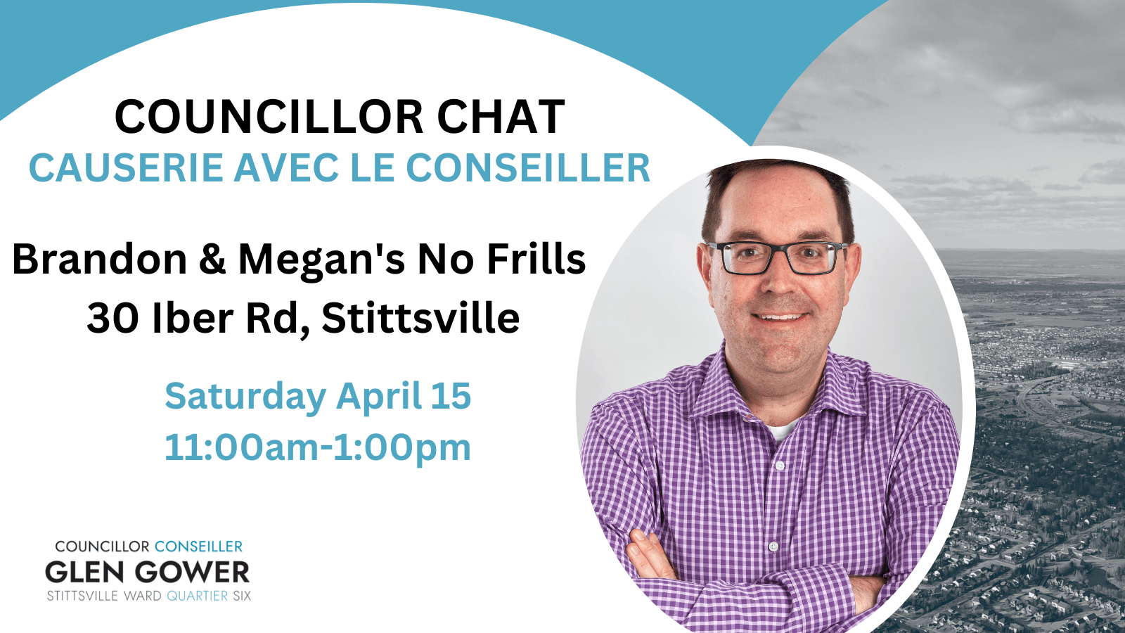 April 15: Councillor Chat at Brandon & Megan’s No Frills - Glen Gower ...
