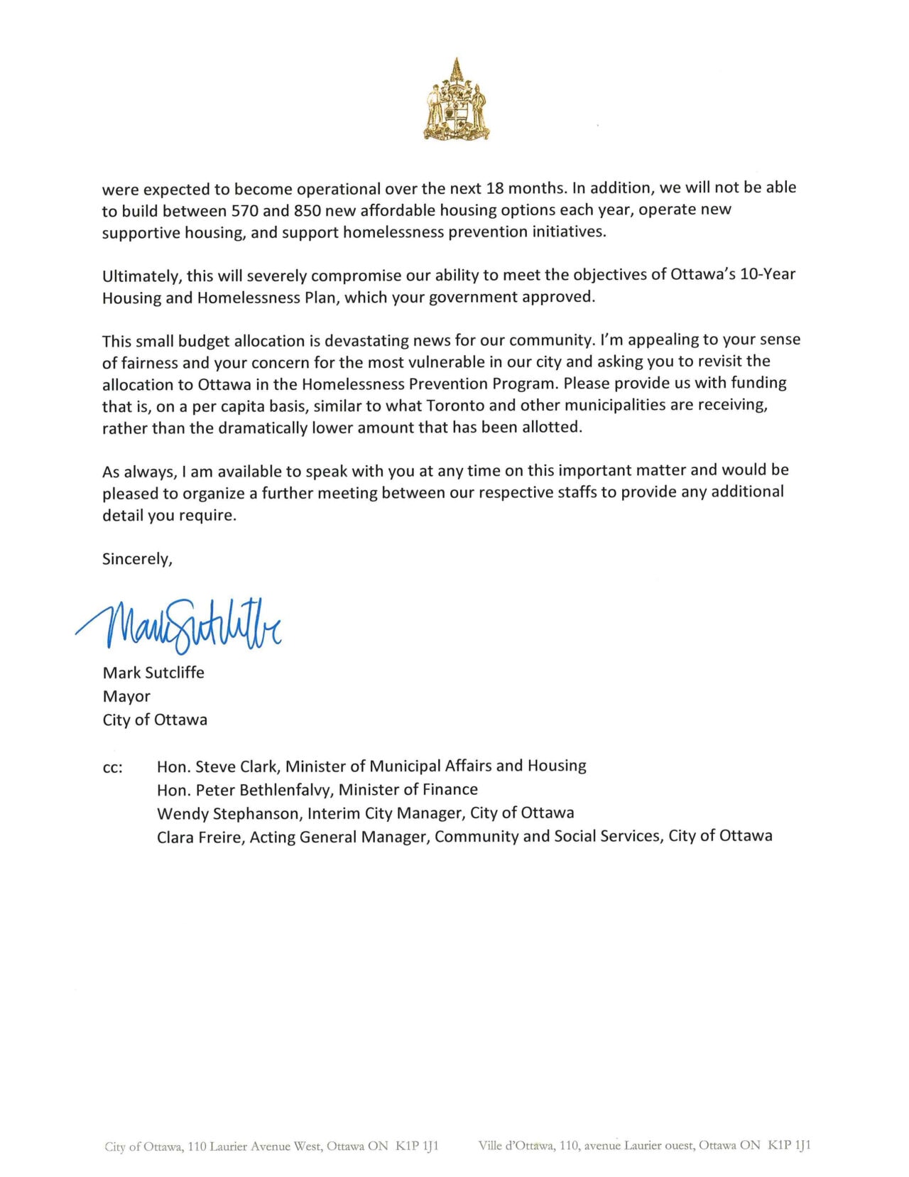 NOTEBOOK: Provincial funding for supportive housing and homelessness programs - Glen Gower ...