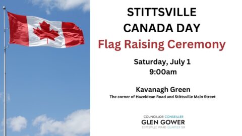 Canada Day Flag Raising Ceremony (2023) - Glen Gower | Councillor ...