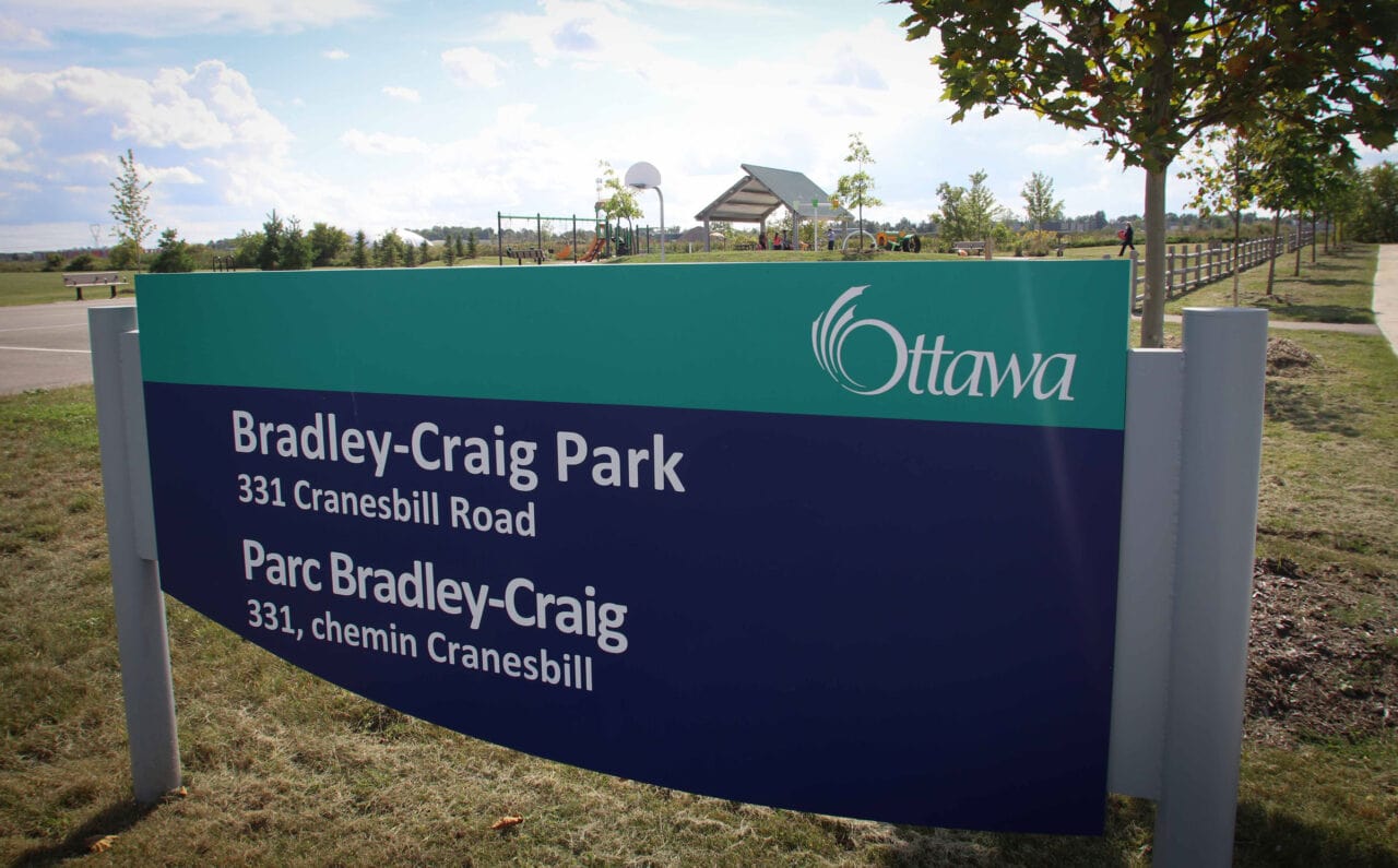 Official naming ceremony at Bradley-Craig Park - Glen Gower | Councillor / Conseiller | Stittsville