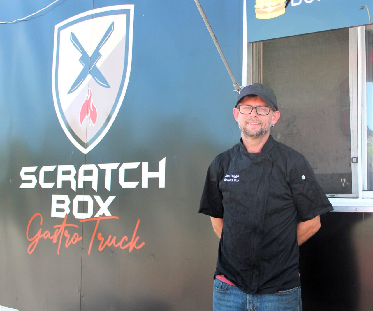 MAKING A DIFFERENCE: Reggie Olson at Scratch Box Gastro Food Truck ...