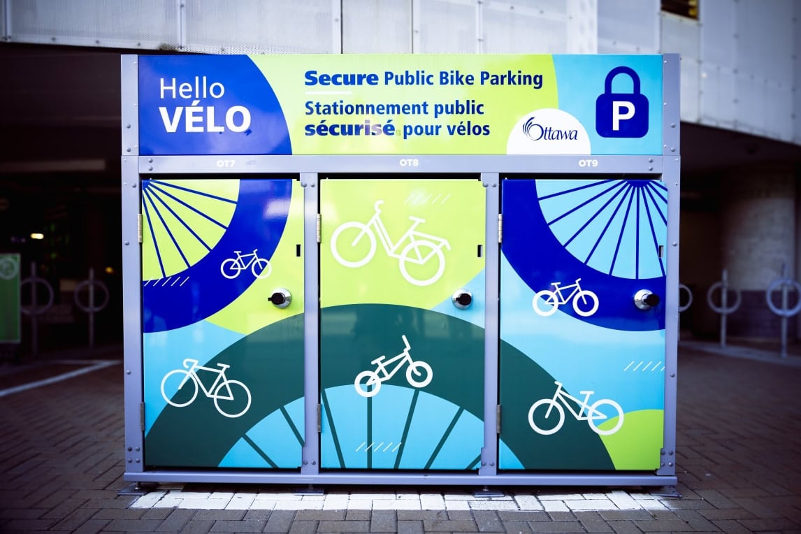 Secure Bike Parking Lockers are now available! - Glen Gower ...